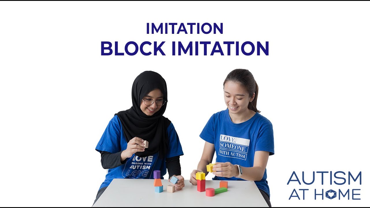 Block Imitation (6/9) | Autism at Home - YouTube