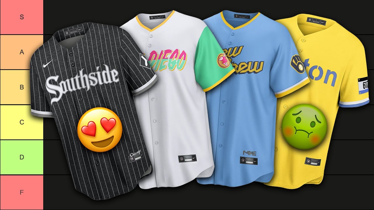 Ranking Every MLB City Connect Jersey (Tier List) - YouTube