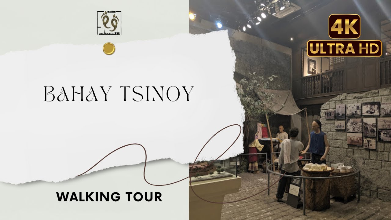 Unveiling Chinese Filipino Heritage: A 4K Walking Tour of Bahay Tsinoy ...