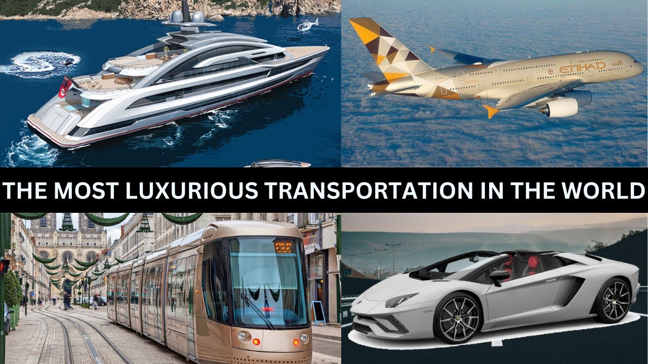 The most luxurious transportation in the world - YouTube