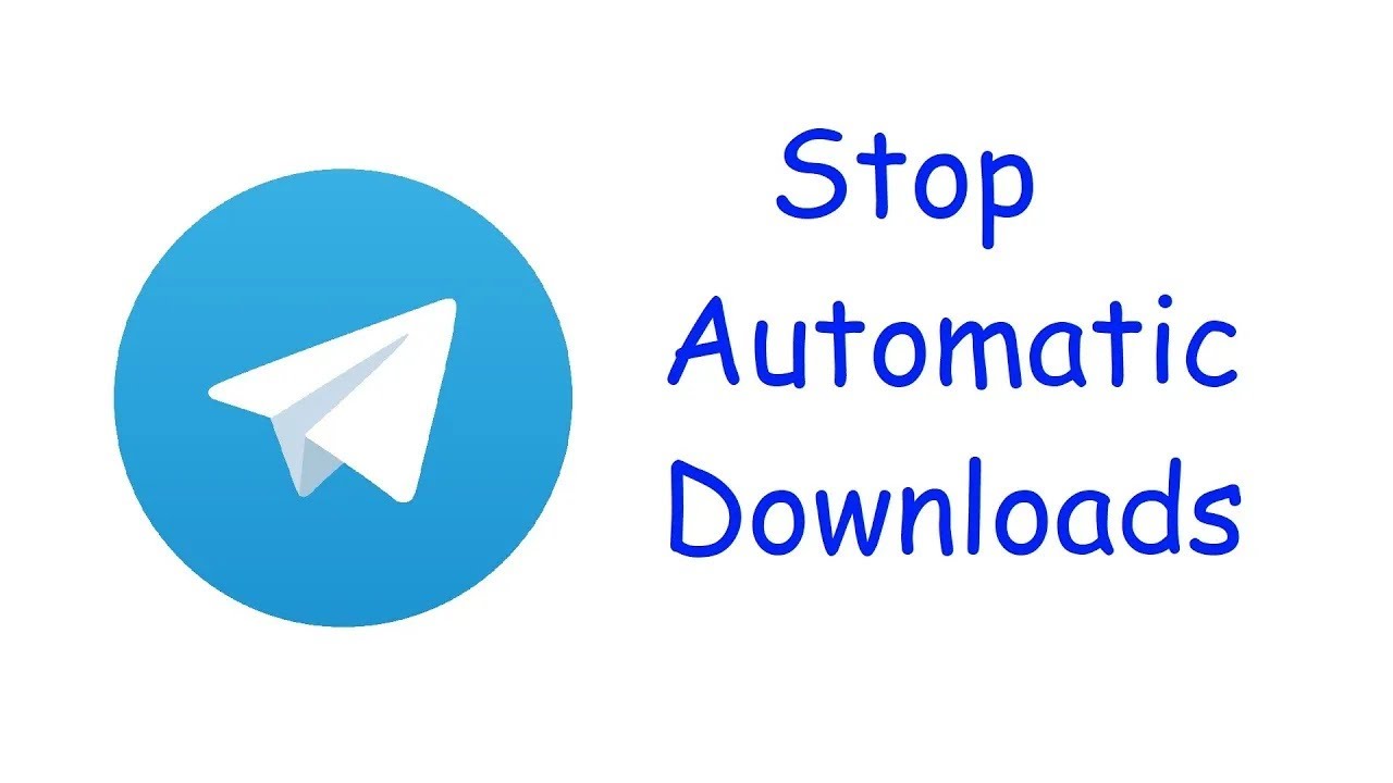 Stop Telegram's Automatic Download on Phone & Desktop - YouTube