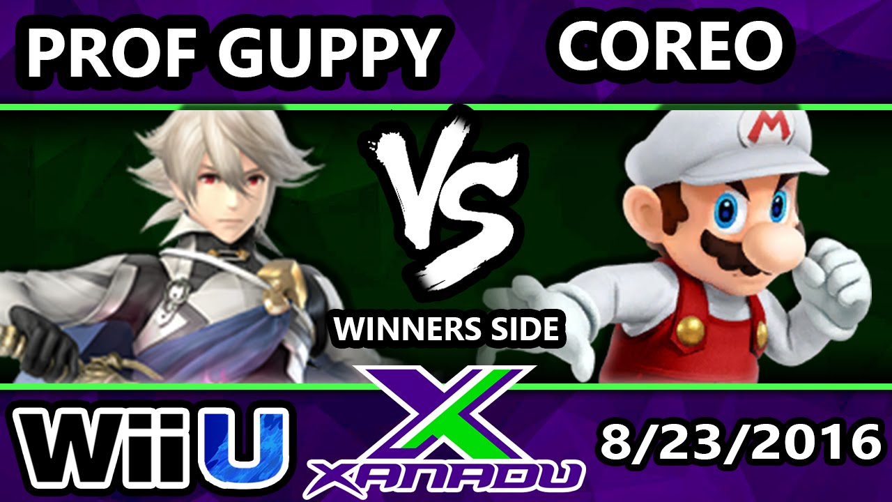 S@X 164 - BMU | Prof Guppy (Corrin) Vs. Coreo (Mario) SSB4 Tournament ...