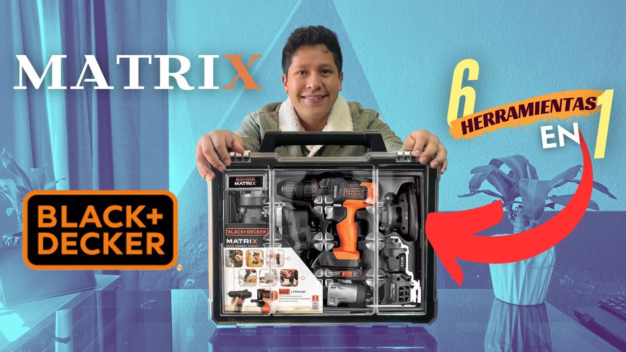 La Herramienta que Necesitas BLACK + DECKER MATRIX | ¿Vale la pena ...