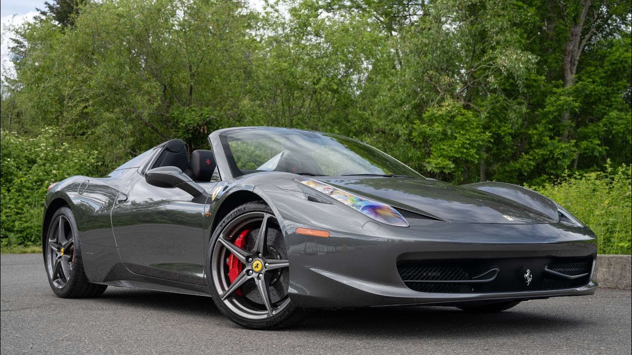 2015 Ferrari 458 Spider - YouTube