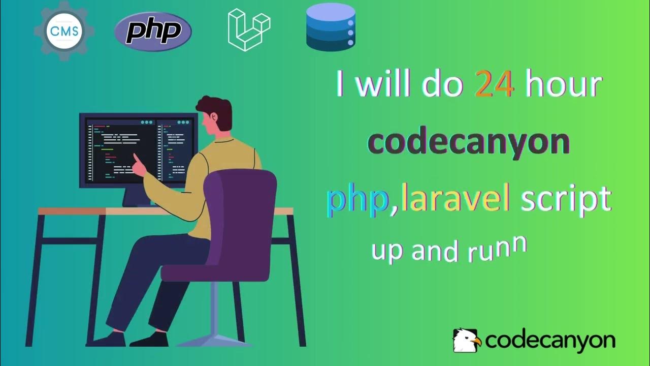 I will do 24 hour codecanyon php,laravel script up and running quickly - YouTube