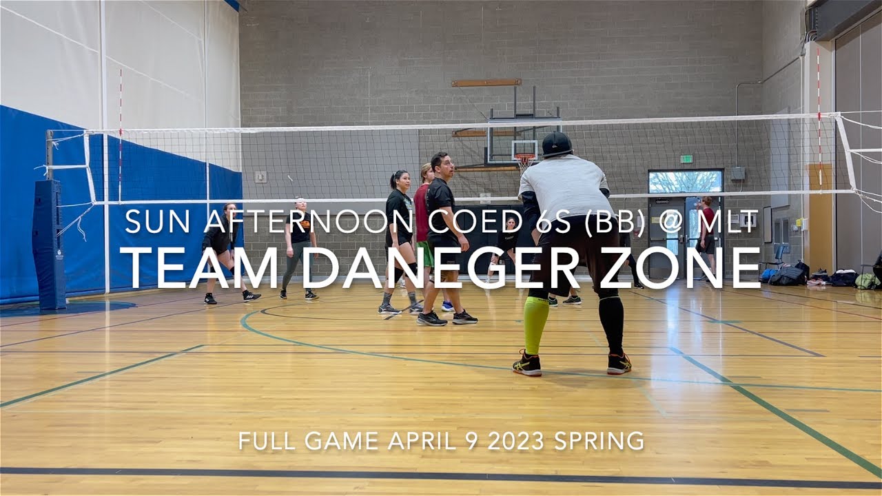 Team Daneger Zone @ Elevate Sun Afternoon Coed 6s Full Game Apr 9 2023 ...