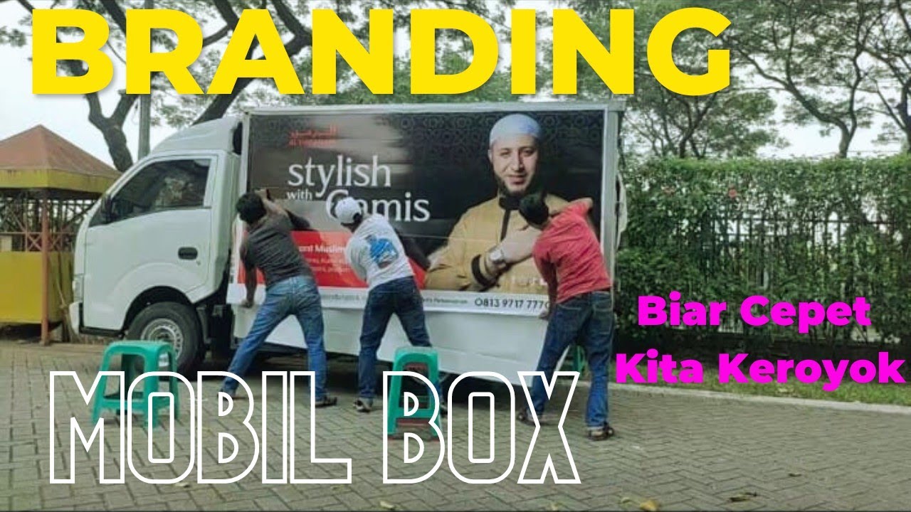 Branding Sticker Mobil Box Terbaru !!! - YouTube