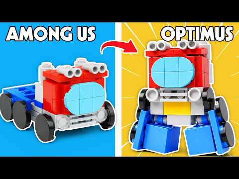 What If LEGO Transformers Combined with Among Us? | BEAR Bricks