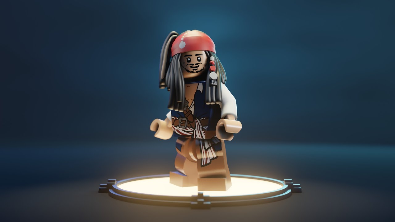 Lego Jack Sparrow Reveal - YouTube