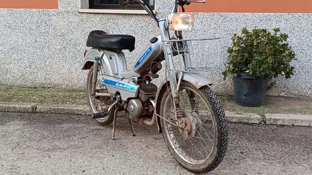 Mobylette cady 50cc moped - YouTube