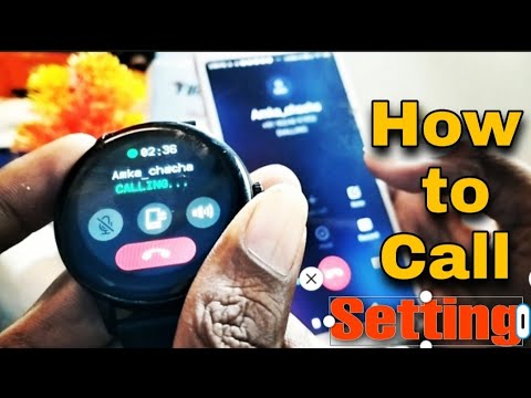 firebolt smart watch me call kaise kare | How To Enable Calling In ...