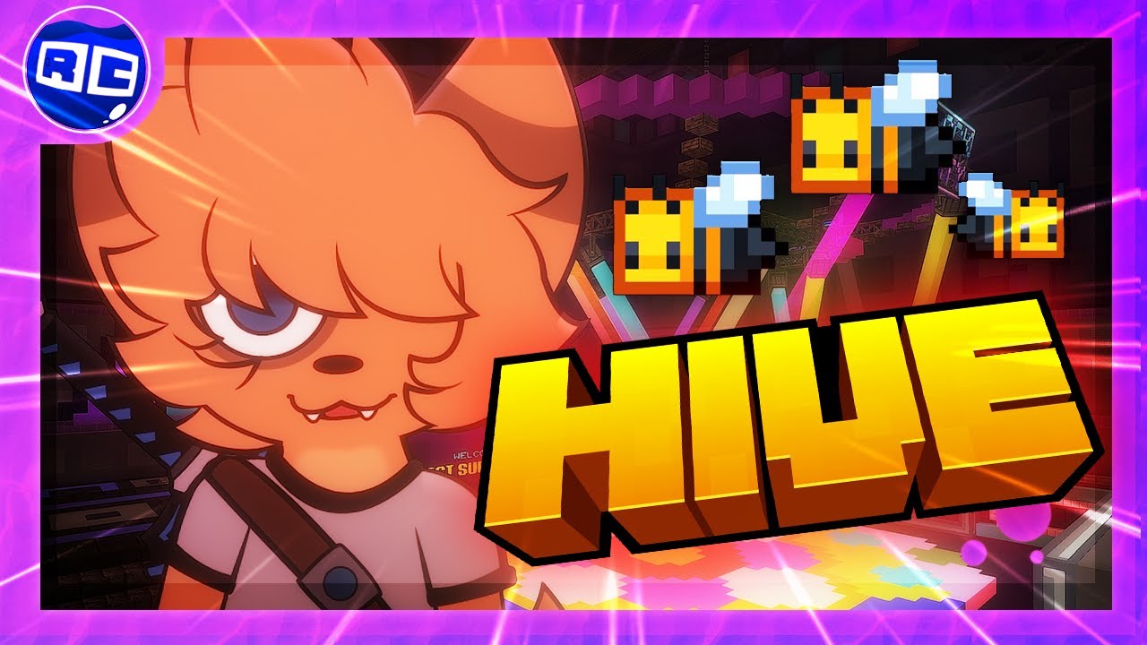 LIVE Minecraft HIVE Trying to get youtube rank | FOXVTUBER #minecraft # ...