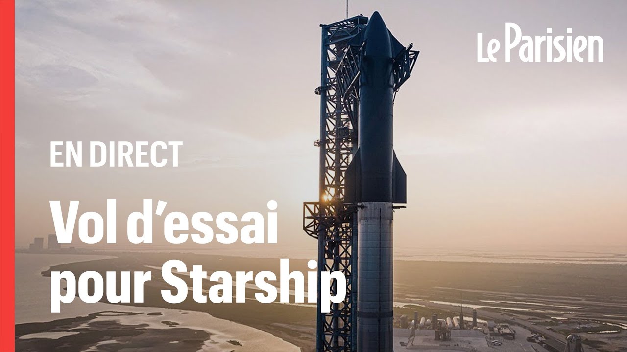 INTÉGRALE | Le lancement reporté de Starship, la fusée géante d'Elon ...
