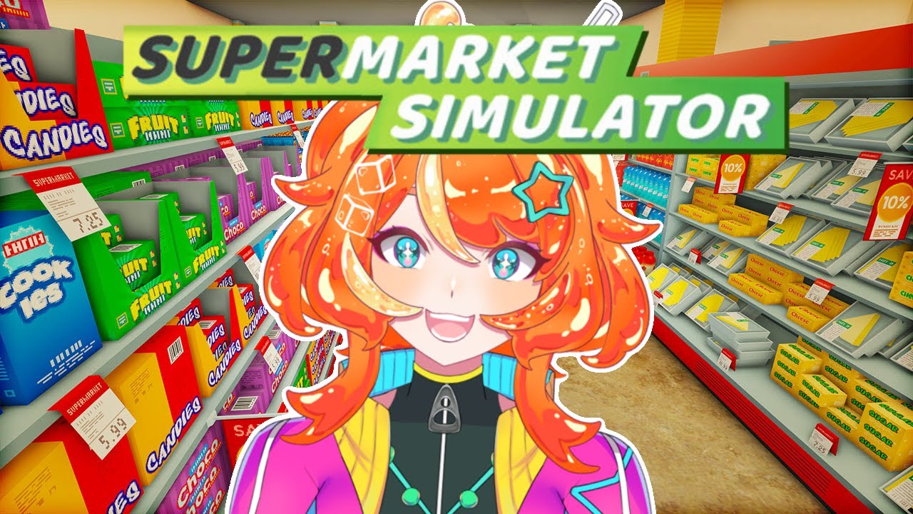 I finally got storage racks!!【SUPERMARKET SIMULATOR】 - YouTube