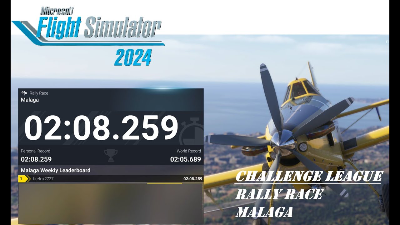 Microsoft Flight Simulator 2024 | Rally Race | Malaga - YouTube