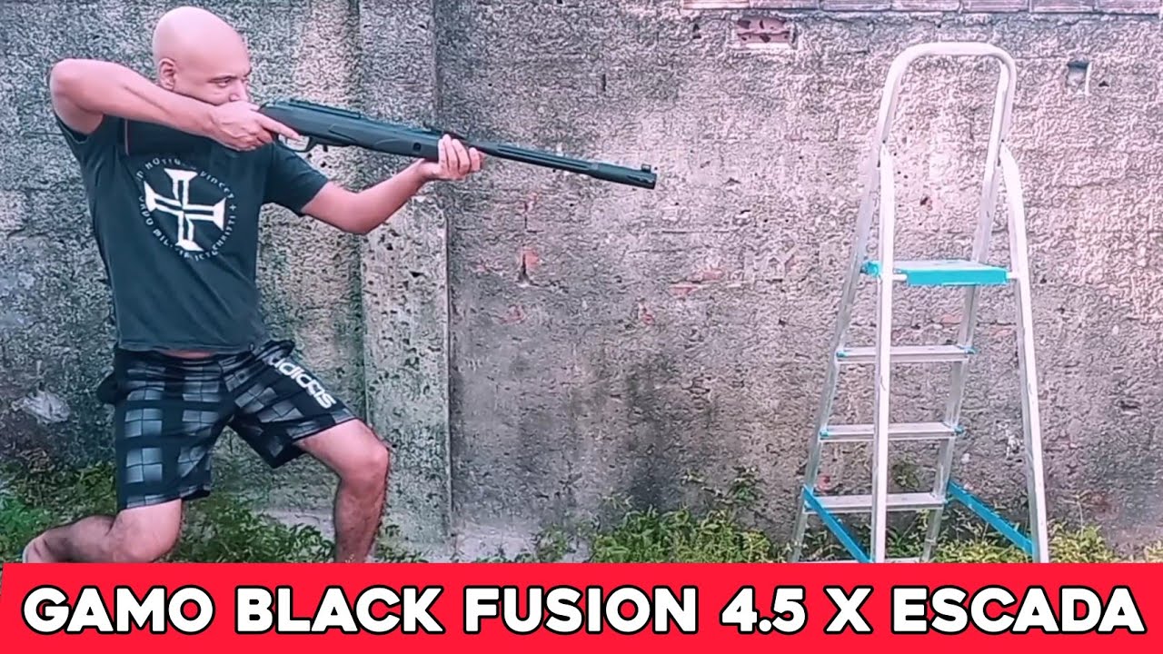 Gamo Black Fusion IGT Mach 1 4.5 X Escada - YouTube