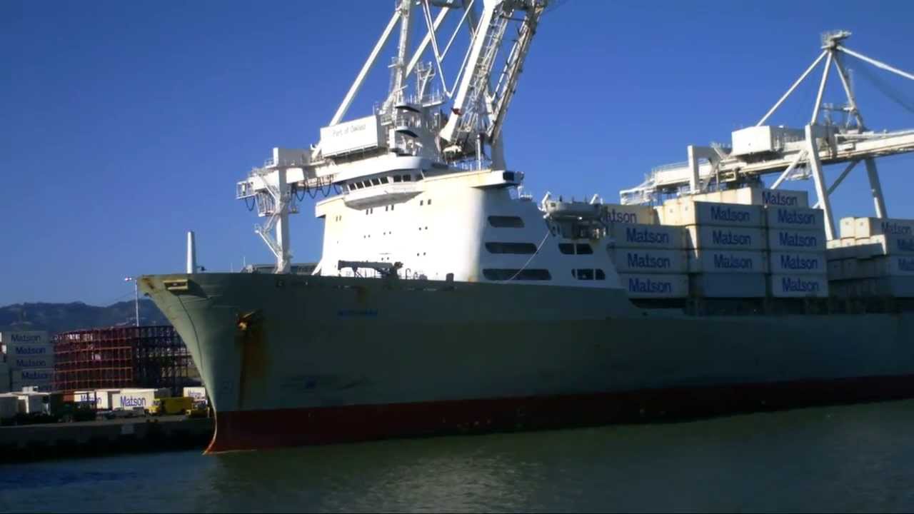 Bat Area Container Ship Spotting - Matson Lines Mokihana at Oakland ...