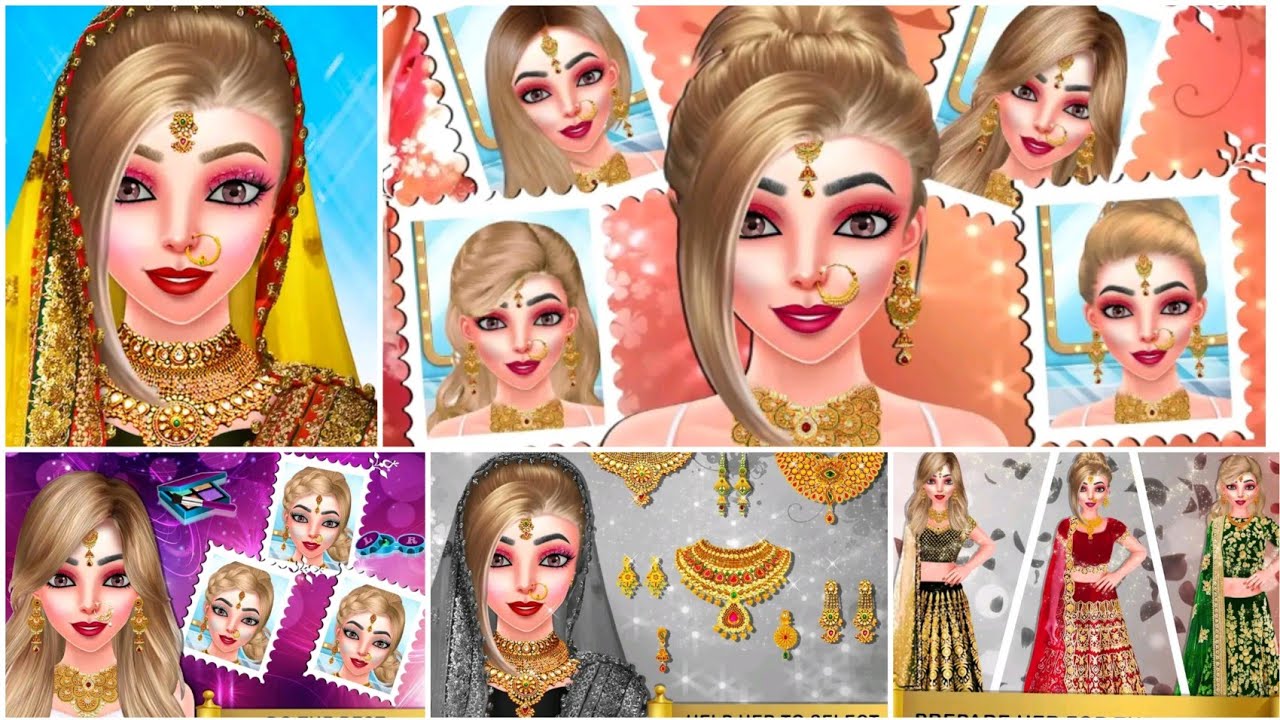 Royal Indian Princess Beauty Salon For Wedding|Princess makeup Salon ...