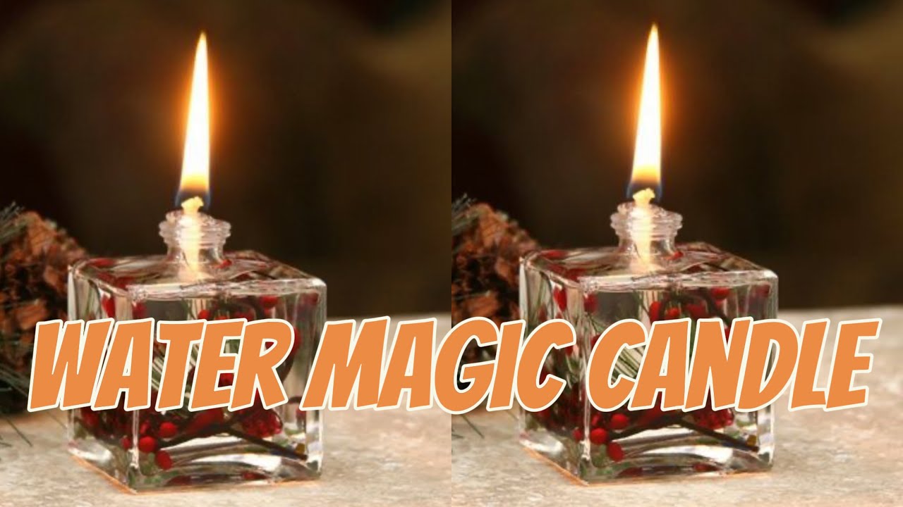 DIY Water Magic Candle | Mesmerizing & Easy to Make! - YouTube