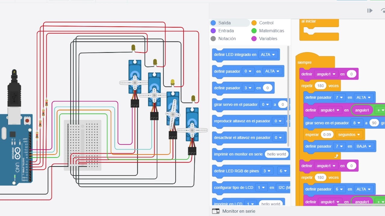Brazo Robótico - Tinkercad - YouTube