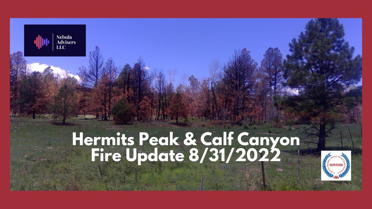 New Mexico Hermits Peak and Calf Canyon Fire 2022. - YouTube