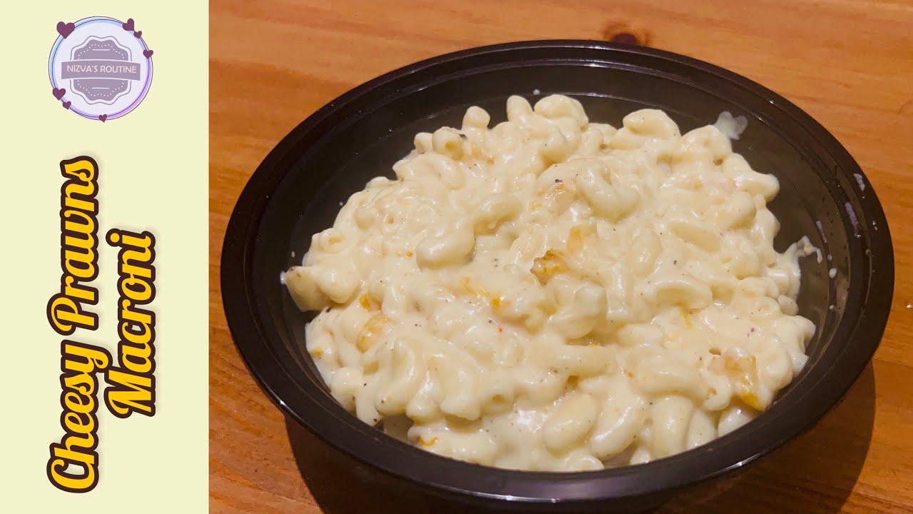 Cheesy Prawns Macroni || White Sauce Macroni || Prawns Recipe || Cheesy ...