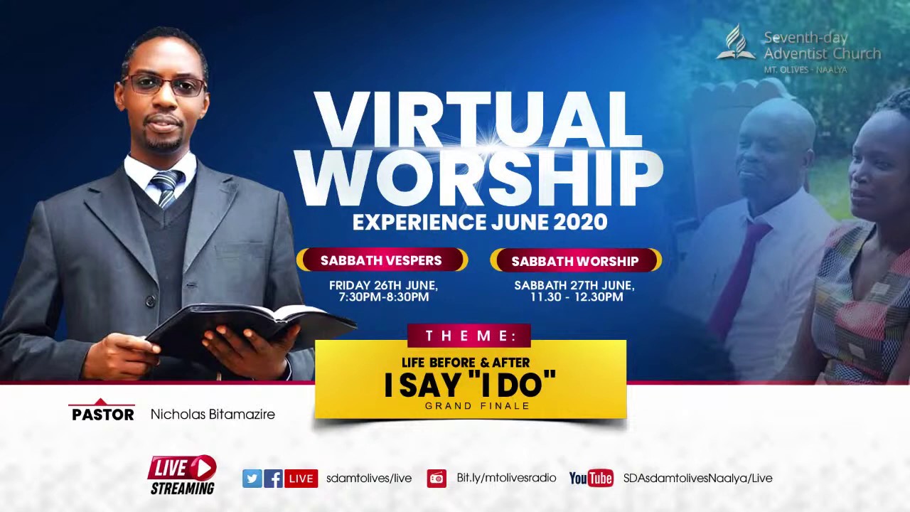 Sabbath Worship Live ||27th June 2020 || PREACHER: Pastor Nicholas ...