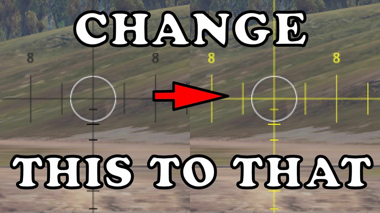 ** UPDATED IN DESCRIPTION ** How to Color a Sight in War Thunder - YouTube
