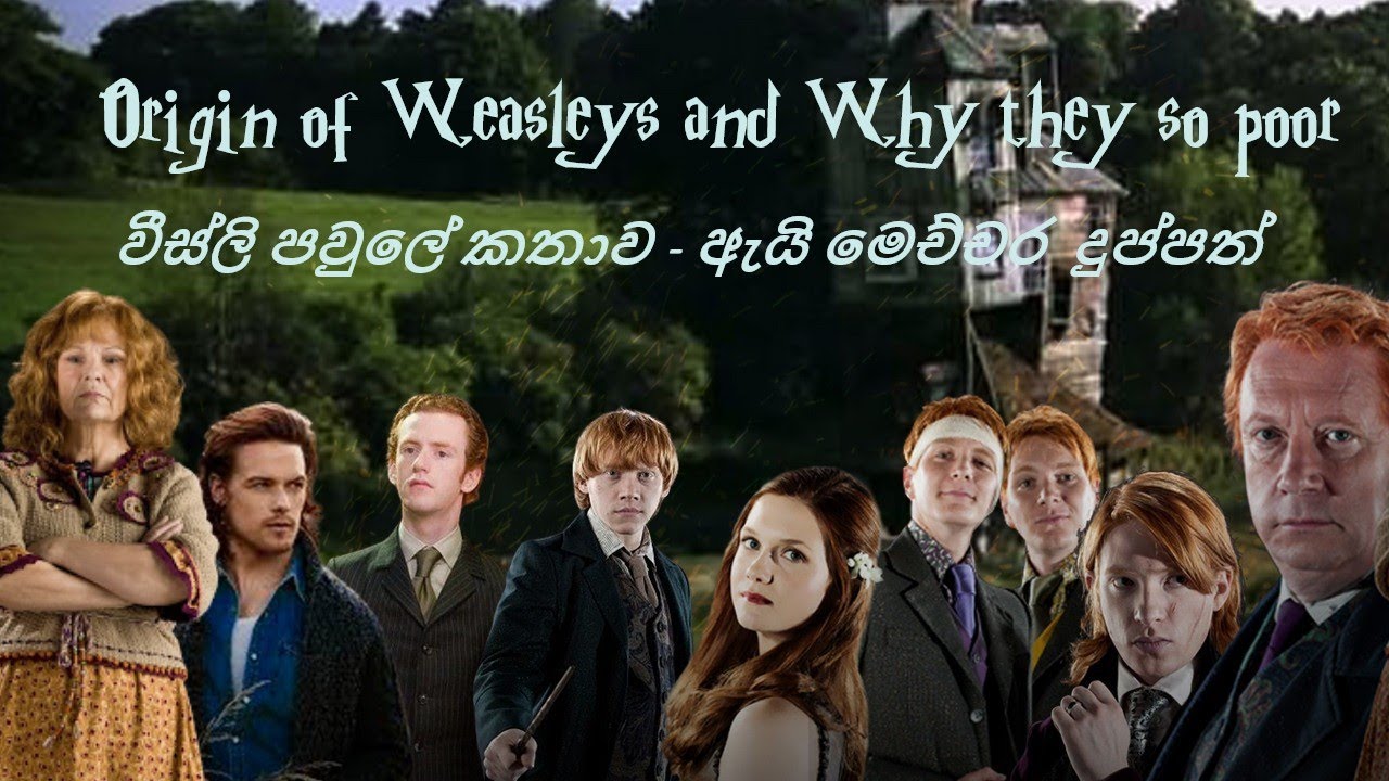ORIGIN OF THE WEASLEY FAMILY , REVIEW ON WEASLEYS AND WHY THEY ARE SO ...