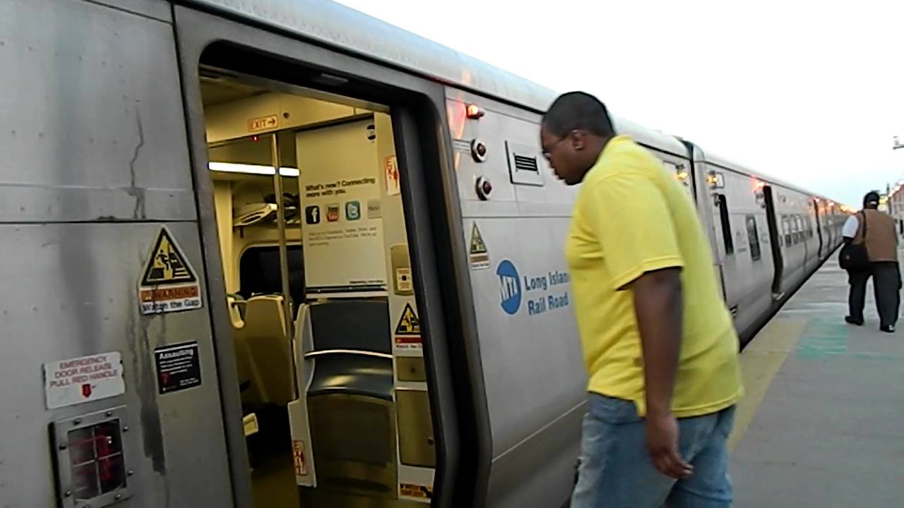 MTA Long Island Railroad Atlantic Term & Far Rockaway Bound Bombardier ...