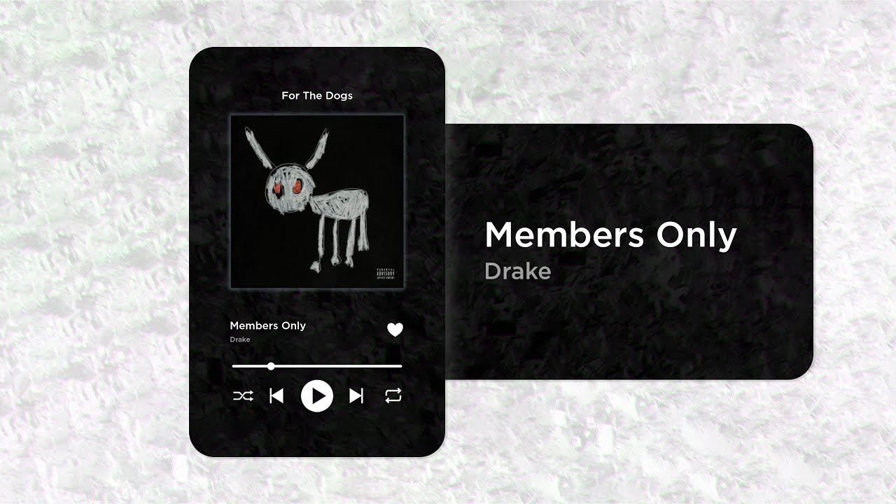 Drake - Members Only ft. PARTYNEXTDOOR (Clean Instrumental) [AI] - YouTube