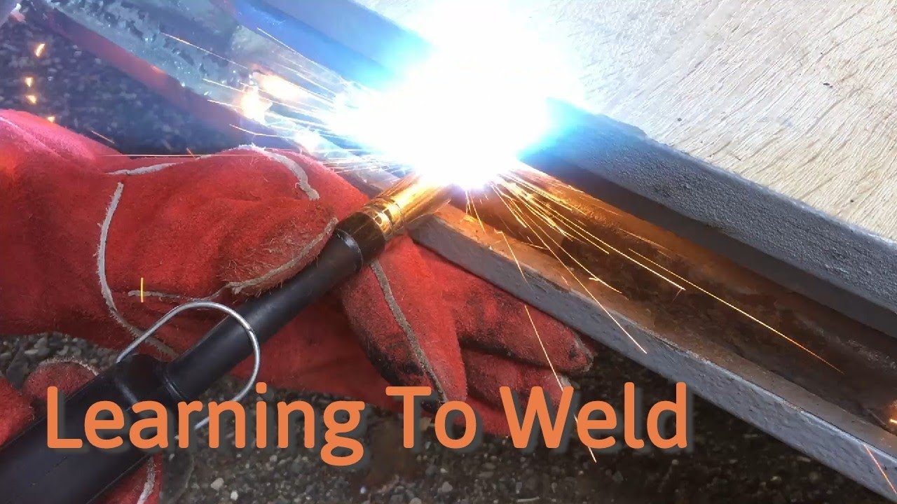 My First Weld Repair - YouTube