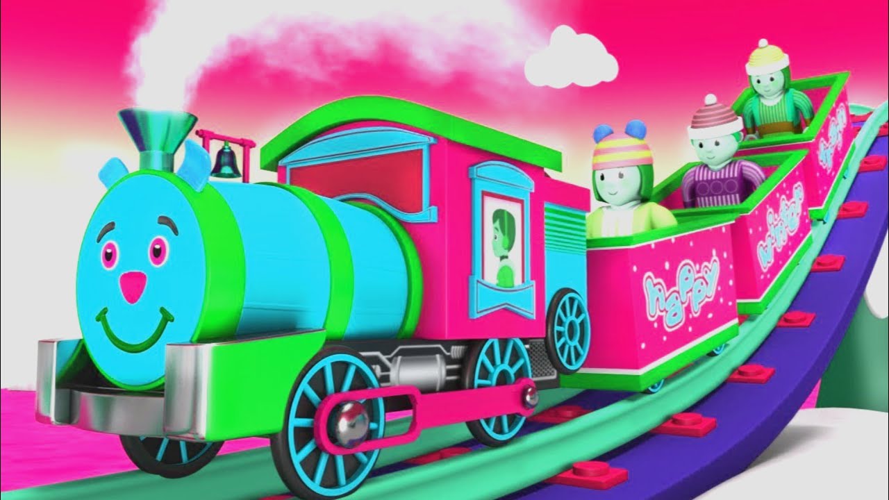 Chhuk Chhuk Rail Chali | Hindi Nursery Rhymes | Hindi Baby Song | Poems ...