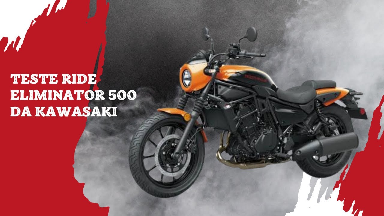 Essa moto é incrível! Fiz o Teste Ride na Eliminator 500 da Kawasaki ...