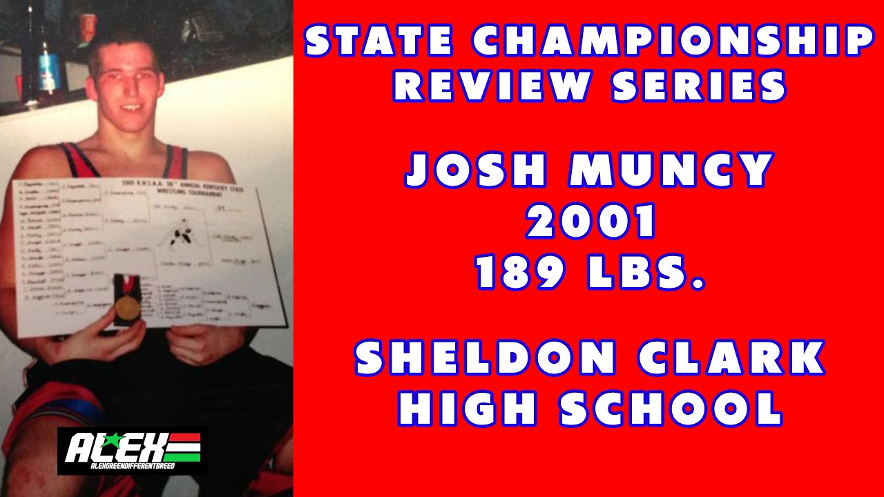 State Wrestling Championship match review w/ Josh Muncy (Sheldon Clark ...