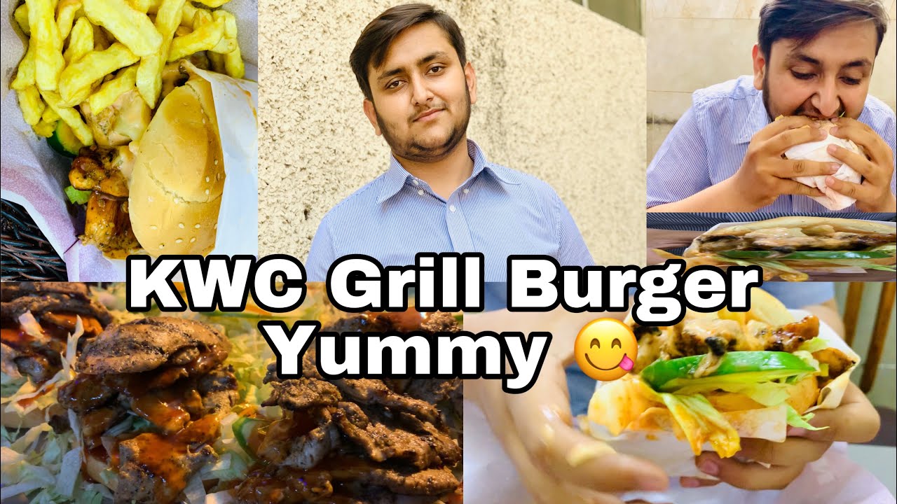 Yummy Grill Burger || KWC Grill Burger Iqbal Town || Yummy Burgers ...