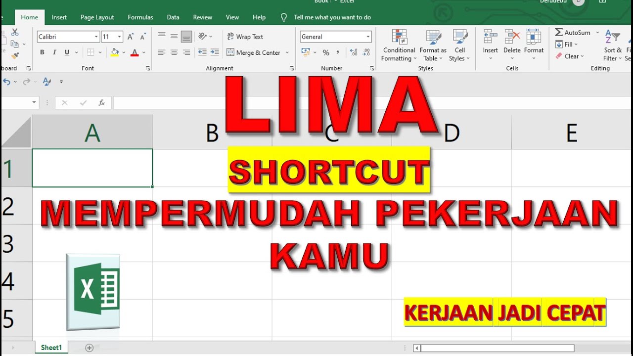 5 Shortcut Penting Bisa Mempermudah Pekerjaan Kita - YouTube