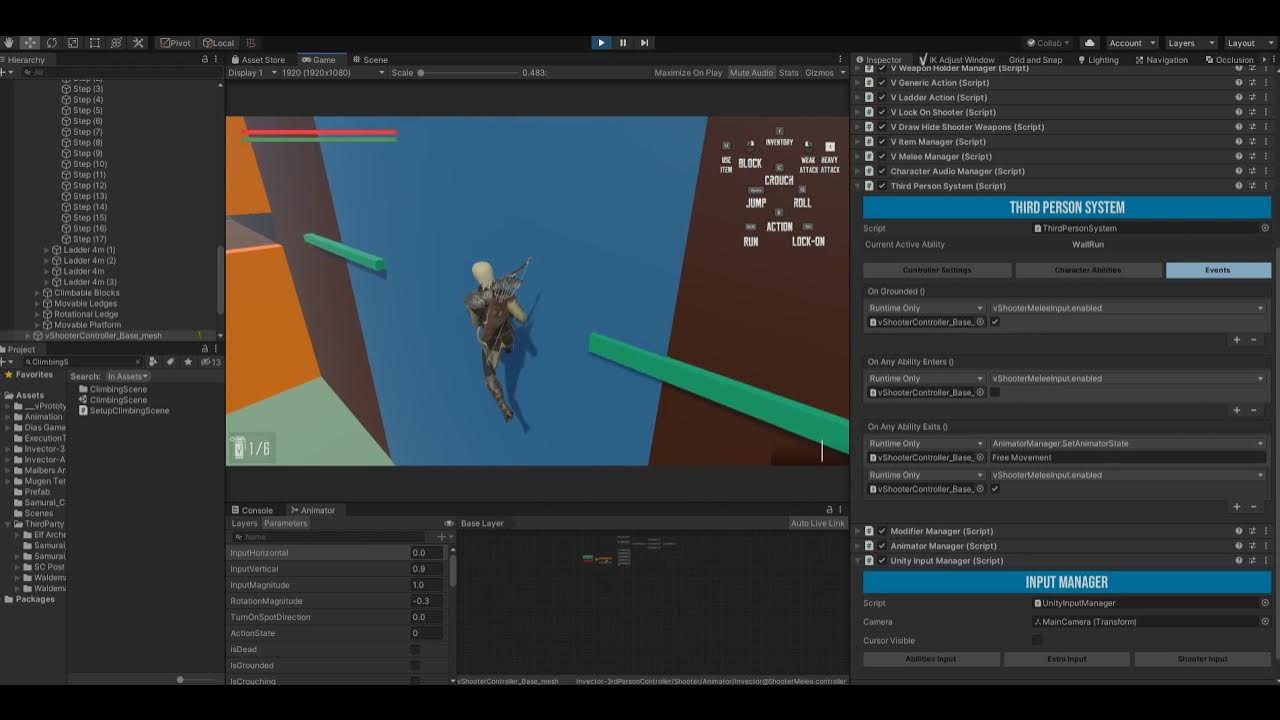 Invector TPC 2.6.1 and Climbing System v3.2 - YouTube
