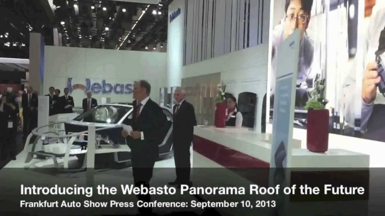 Webasto Panorama Roof of the Future With SPD-Smartglass - YouTube