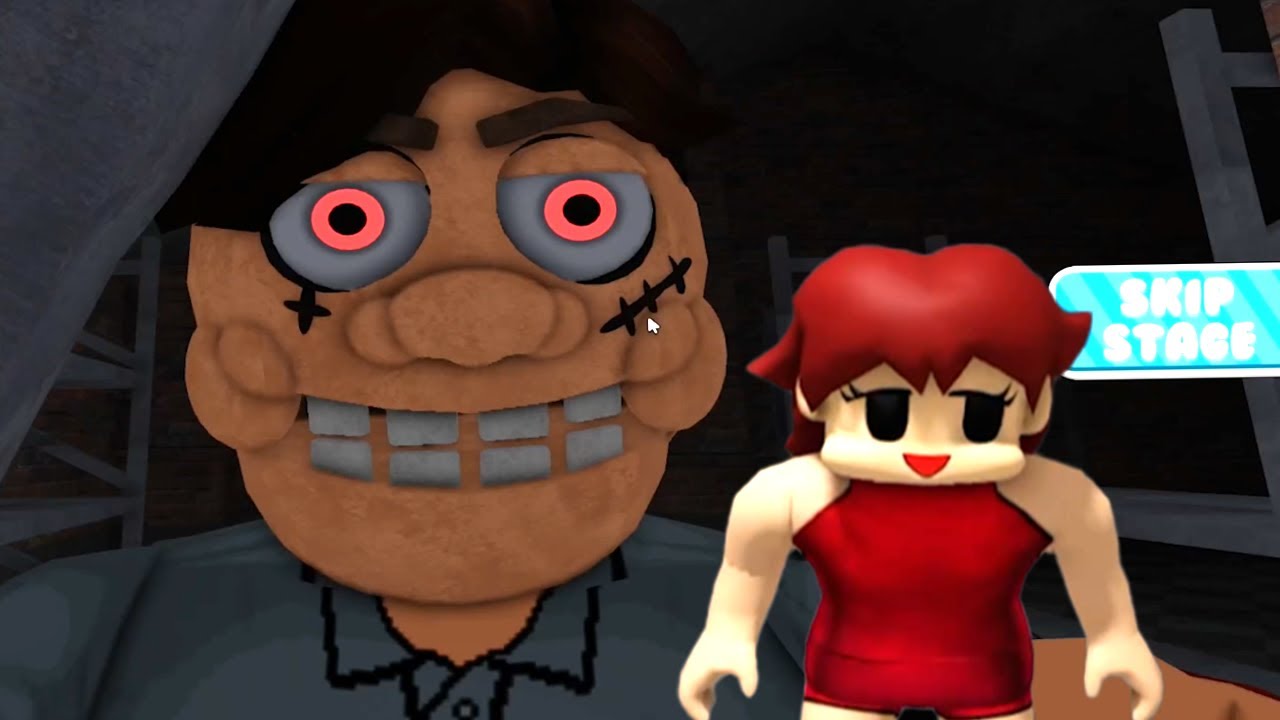 ESCAPE MR RUSTY'S AUTO SHOP! SCARY OBBY (NEW!) fnf Grilfriend vs MR ...