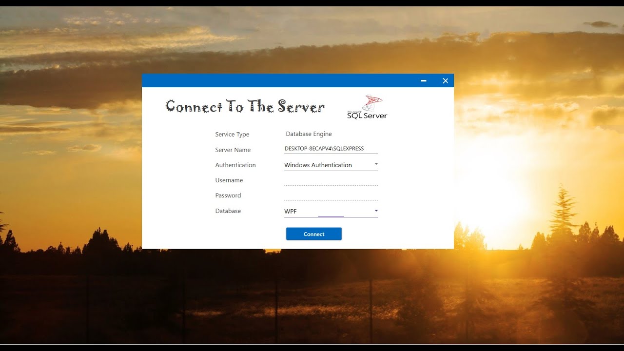 Dynamic Config Sql Connection For C Apps Youtube