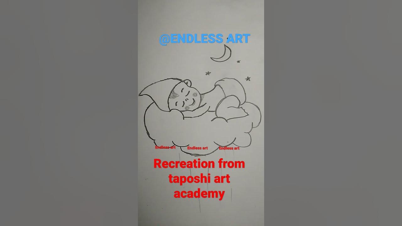 Recreation From Taposhi Arts Academyendless Art Youtube