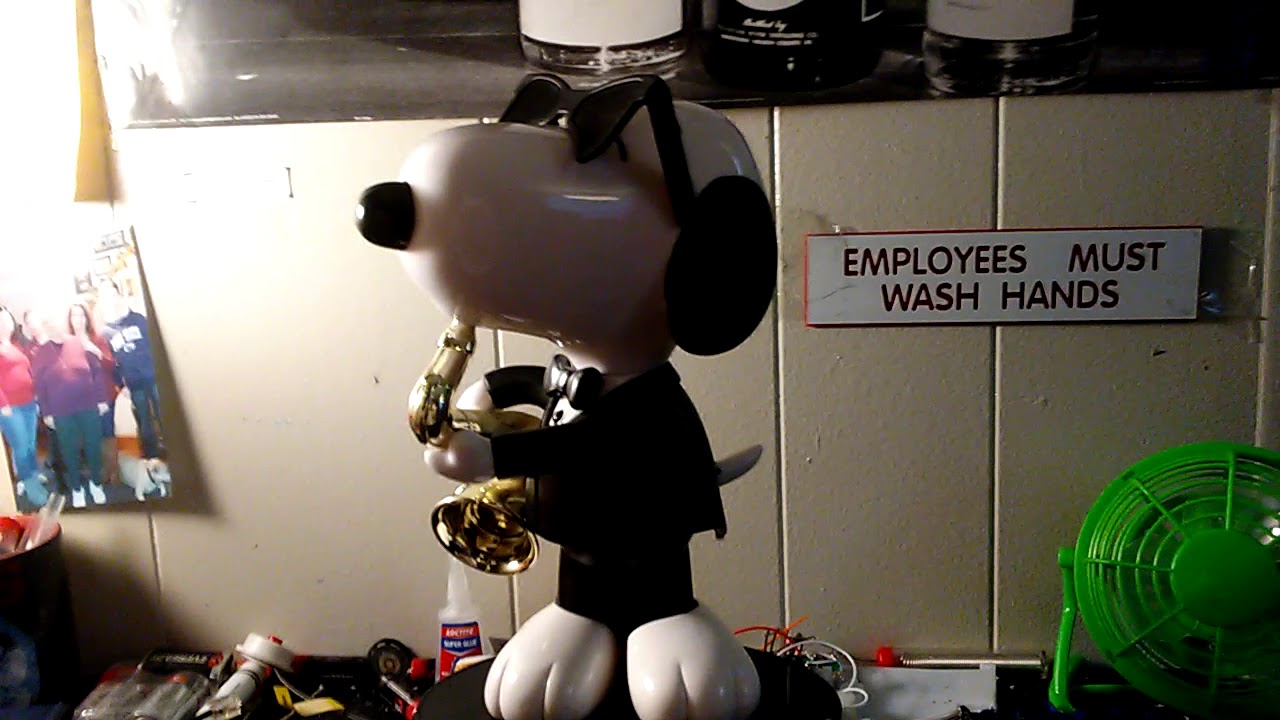 Peanuts 50th anniversary Snoopy Telephone - YouTube