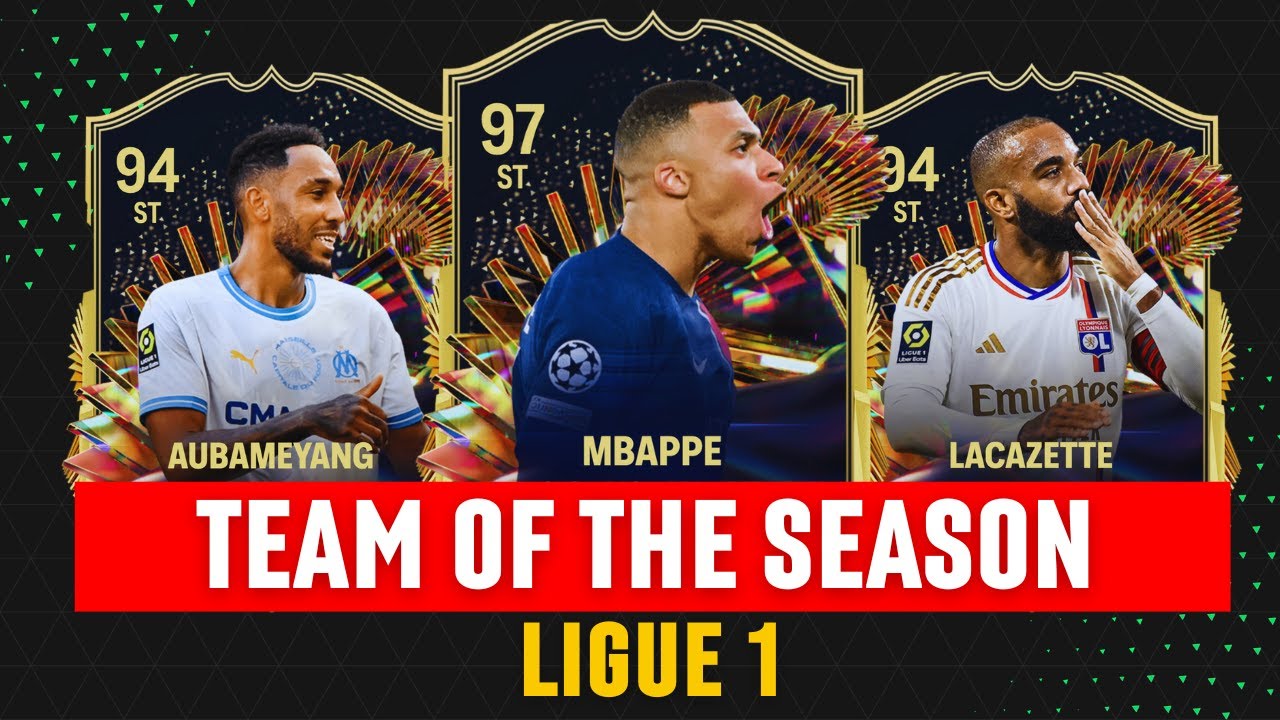 TEAM OF THE SEASON | Ligue 1 | FIFA 24 TOTS | EA FC 24 TOTS 🔥⚽ ft ...