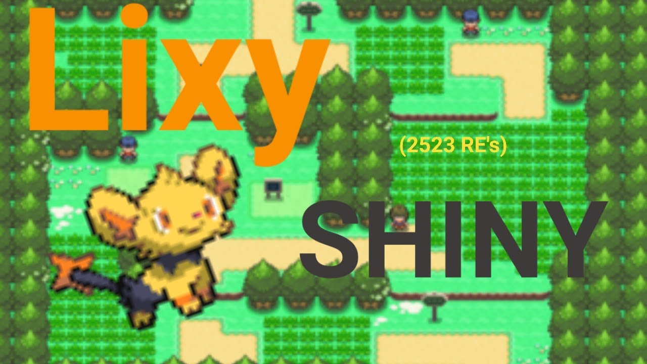 Lixy/Shinx shiny sur Diamant (Diamond) ! 2523 RE's - YouTube