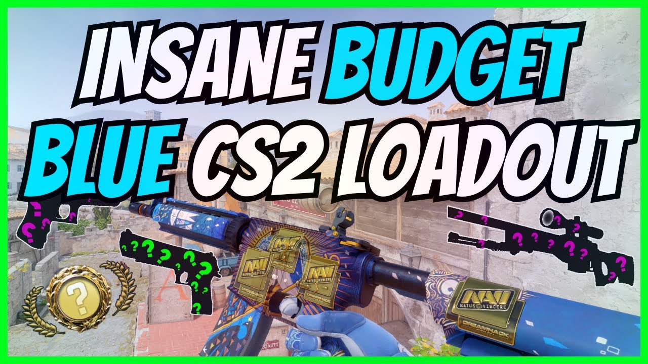 INSANE BUDGET BLUE CS2 Loadout! The Best Cheap CS2 Skins, Knives ...