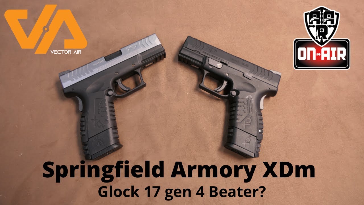 Springfield Armory XDm Glock 17 gen 4 Beater? - YouTube
