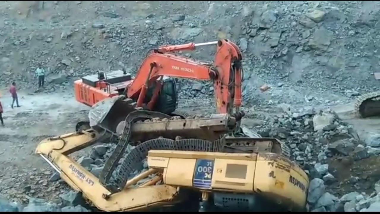 Major Accidents at constructions, excavator accidents vehicle falling ...