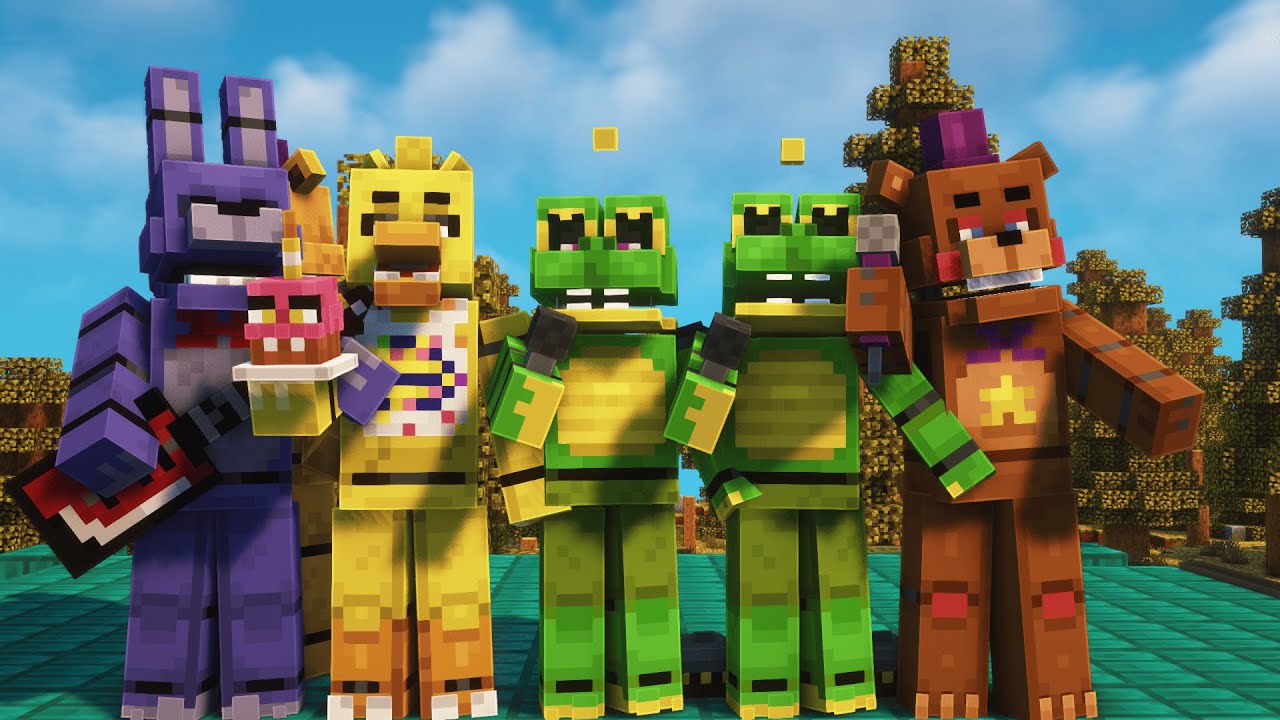 El Nuevo MEJOR Mod de FNAF En Minecraft | FNAF Management Wanted - YouTube