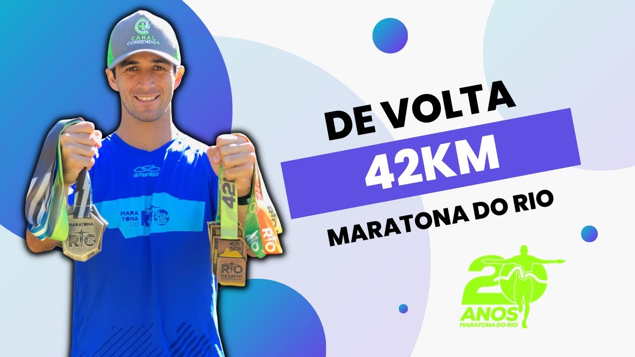 VOLTAMOS A UMA MARATONA - IREMOS AOS 42KM DA MARATONA DO RIO - YouTube